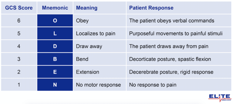 GCS Mnemonic Guide: EYES, VOICE, OLD BEN | Elite Ambulance